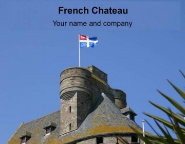 French Chateau powerpoint template | Bestppts